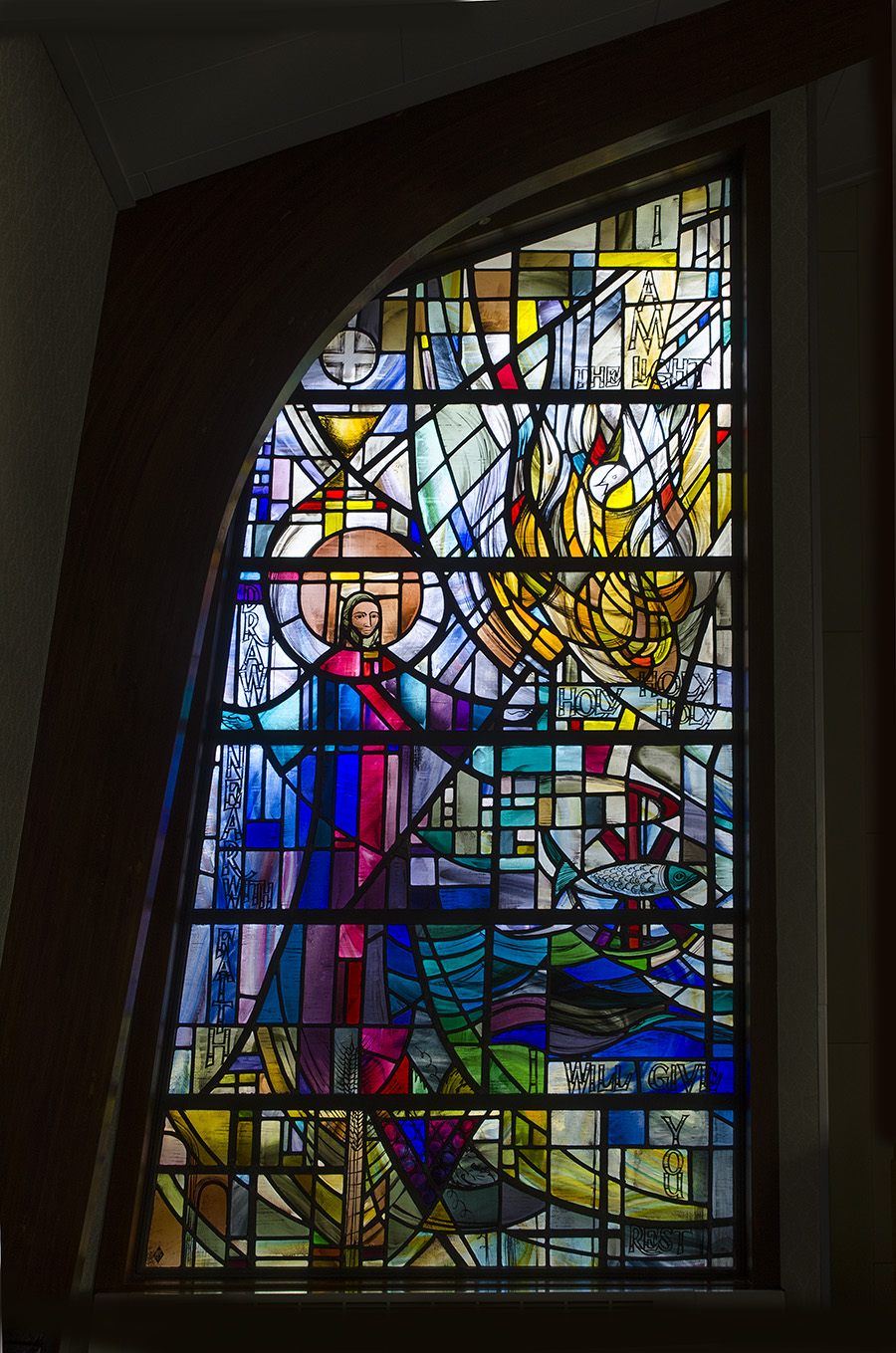 ‘Nurses Memorial Windows depicting Christ with symbols’ – Ashburton ...