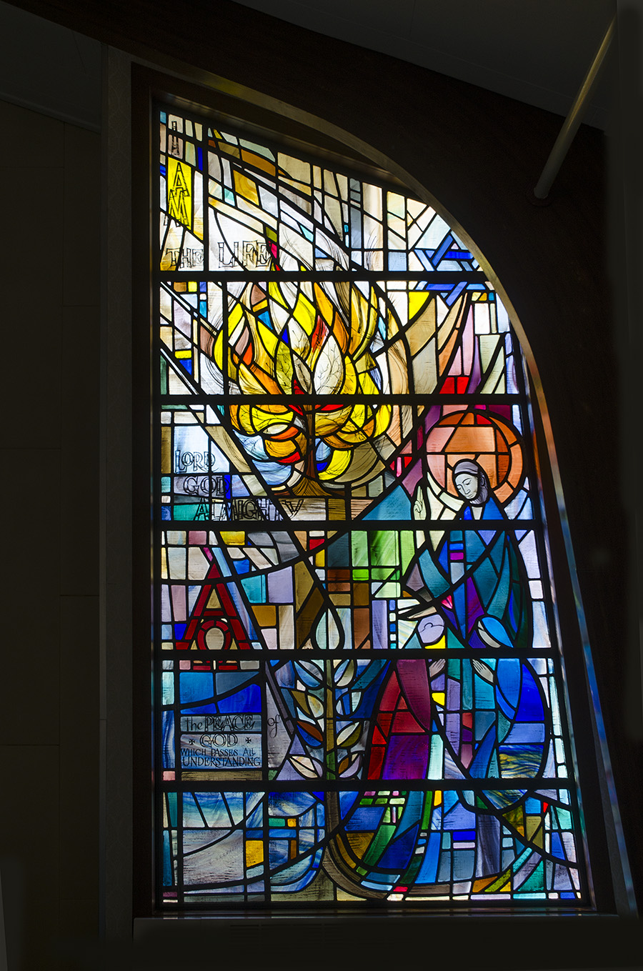 ‘Nurses Memorial Windows depicting Christ with symbols’ – Ashburton ...